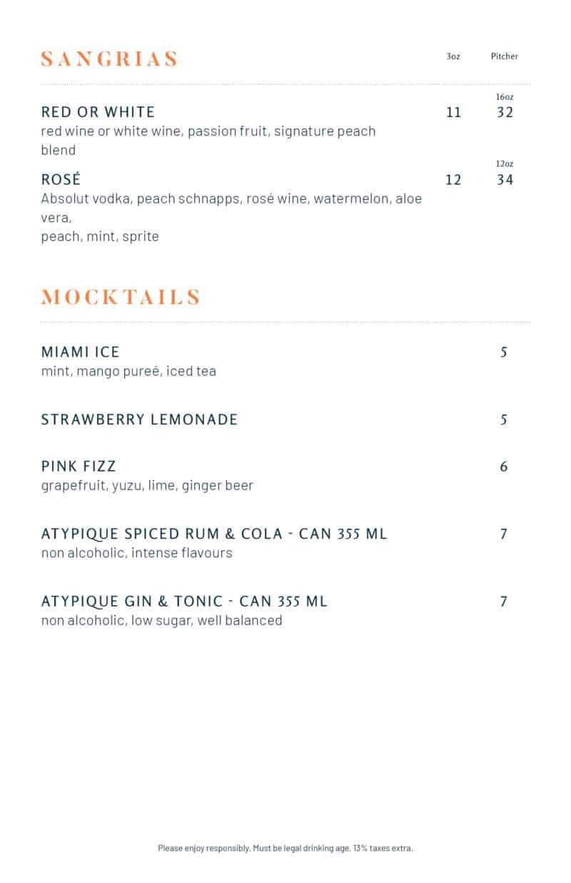 Milestones Menu in Barrie |Milestones Grill & Bar