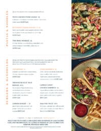 Milestones Menu in Scarborough - Scarborough Town Centre | Grill & Bar