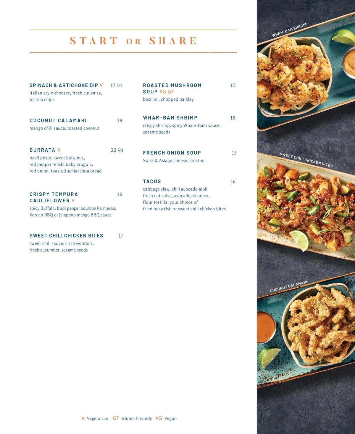 Milestones Menu in Pointe-Claire | Milestones Grill & Bar
