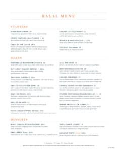 Milestones Menu in London - South London | Milestones Grill & Bar